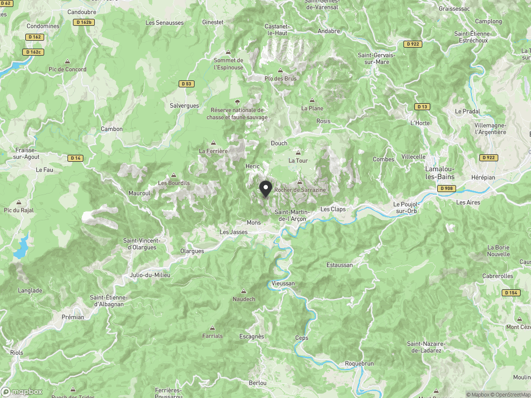 Le Dièdre Rouge et Le Georges Vergues, escalade en Hérault